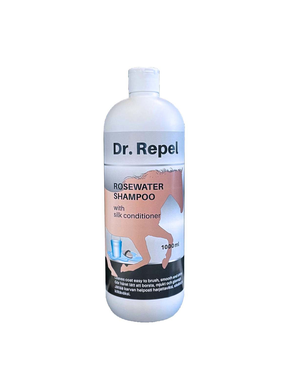Dr.Repel Rosewater Shampoo | Kotimainen hevosshampoo – Dr. Repel